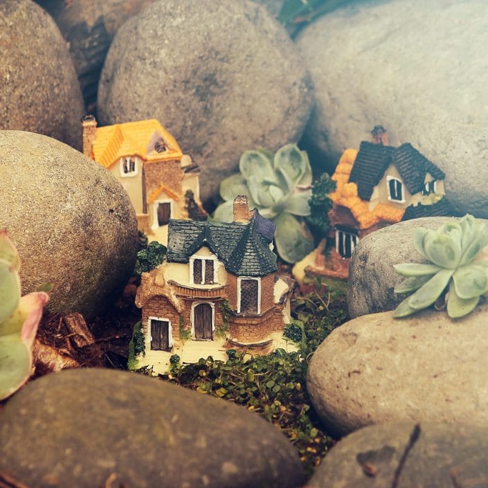 Miniature Cottages – Extra Large – Garden Fairy Creations